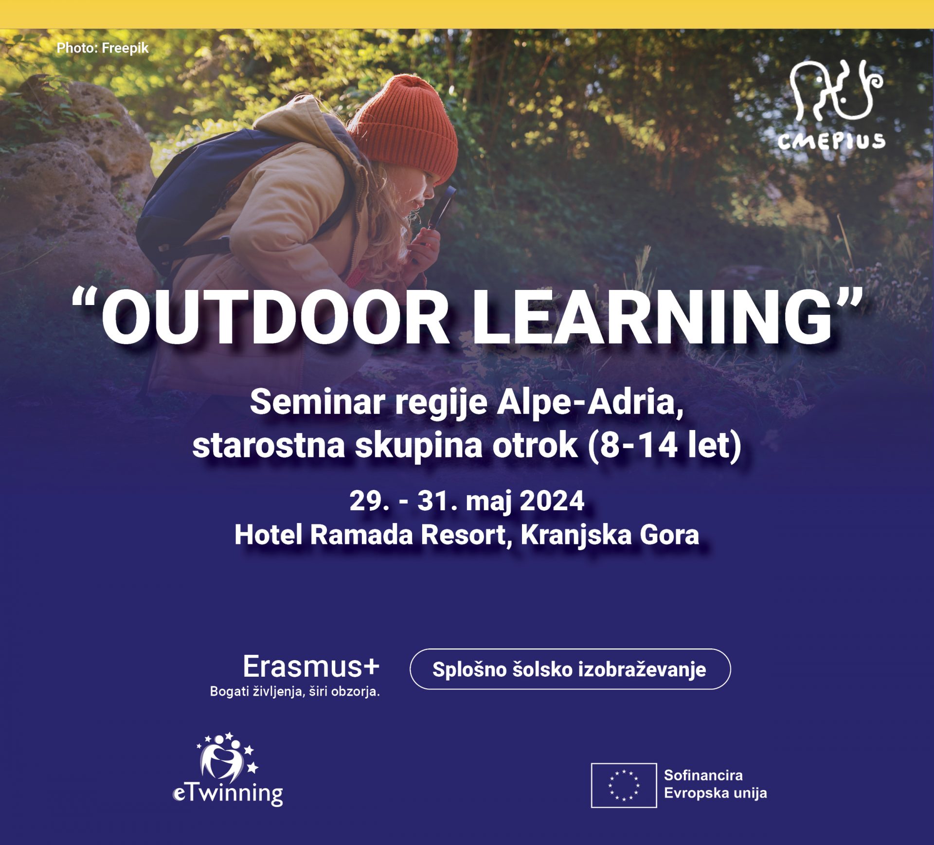 eTwinning seminar: "Outdoor learning" - CMEPIUS